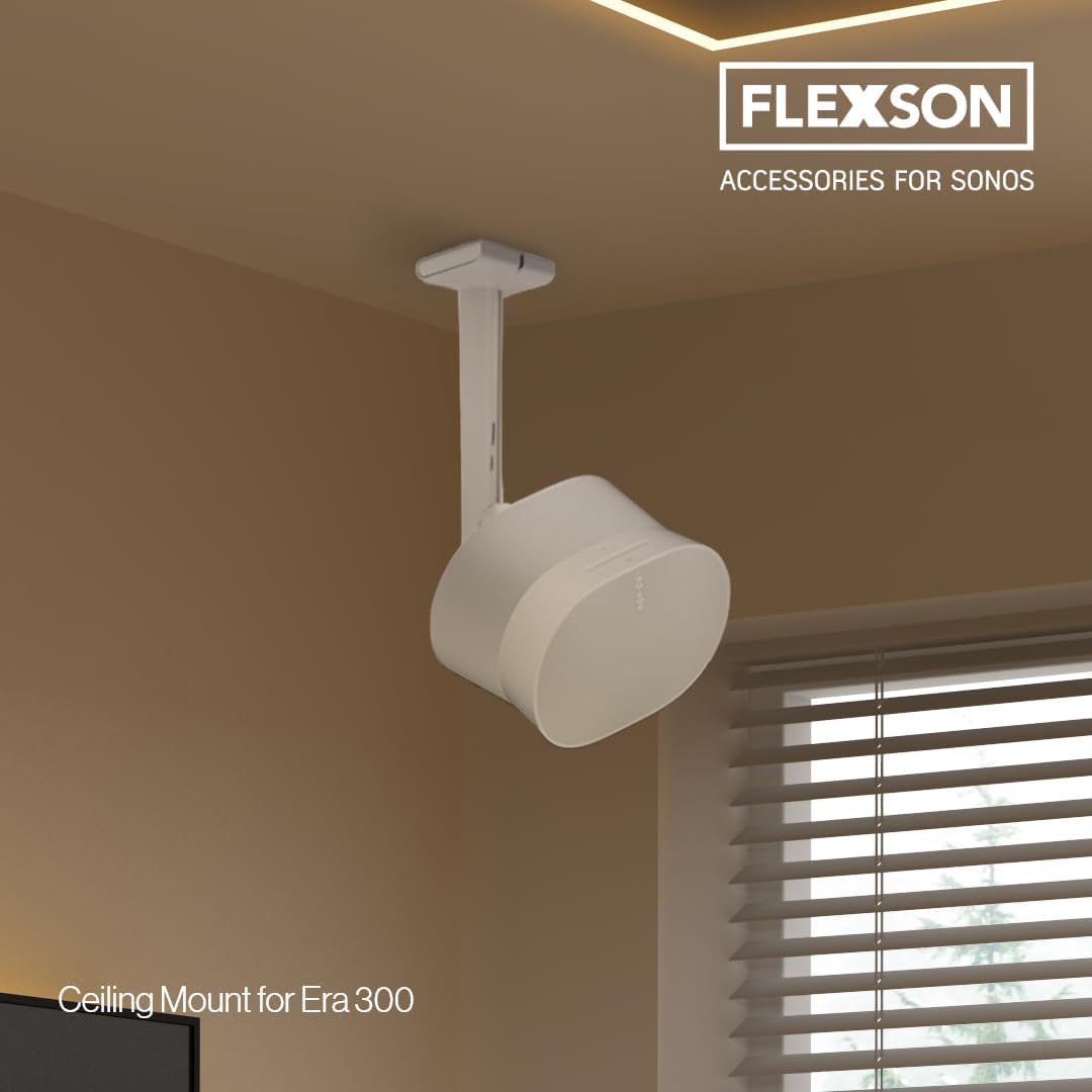 FLEXSON Ceiling Mount for Era 300 (White, Single) – Flexson Canada